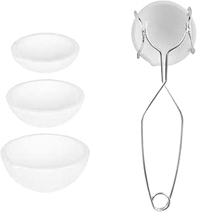 Amazon.com: GJ FAFA Ceramic Crucible Bowls Set for Smelting Metal ...