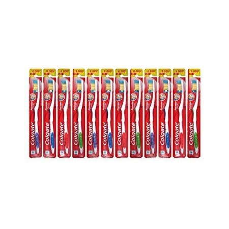 Amazon.com : Colgate Toothbrushes Premier Extra Clean ( 12 Toothbrushes ...