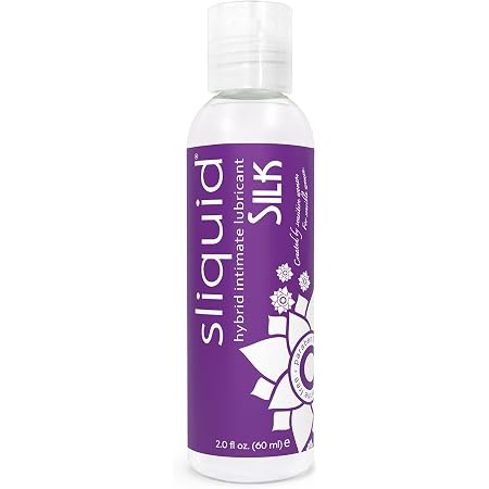 Amazon.com: Sliquid Silk Intimate Lubricant, Travel Size - Silicone ...