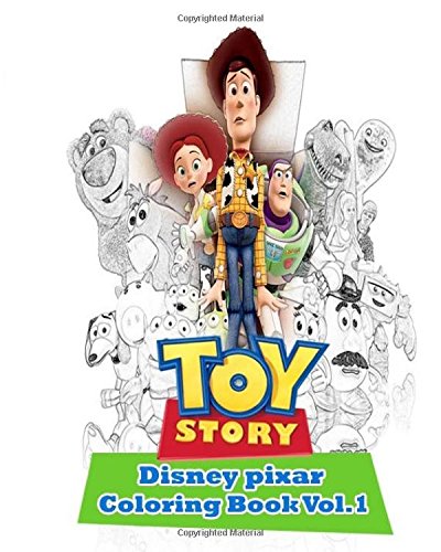 Toy Story: Disney Pixar Coloring Book Vol.1: Amazon.co.uk: Coloring ...
