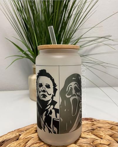 Amazon.com: 16 oz Horror Halloween | Myers Scream Cup | Halloween ...