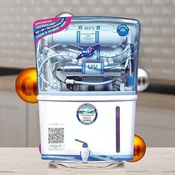 Aqua Grand Plus Natural RO + UF + UV + TDS Control 12 Leter Water ...