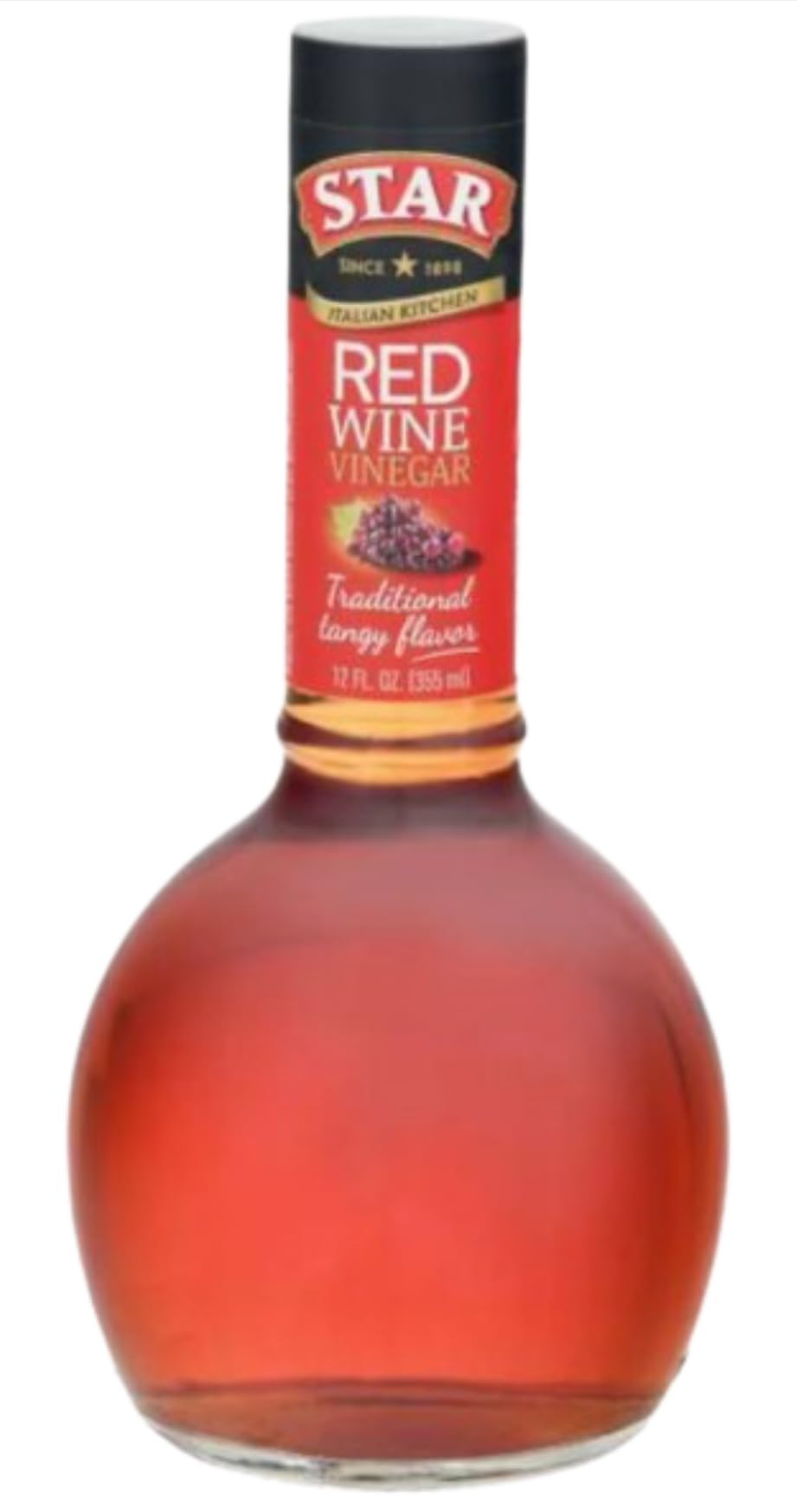 Amazon.com : Star Red Wine Vinegar 12 Oz (Pack of 4) by Star : Grocery ...