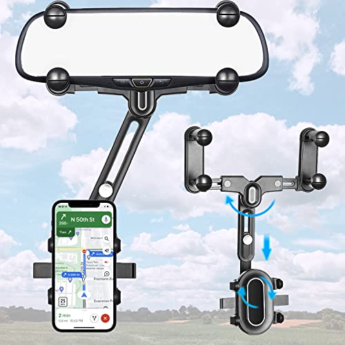 Top 10 Rearview Mirror Phone Mount of 2022 - Katynel