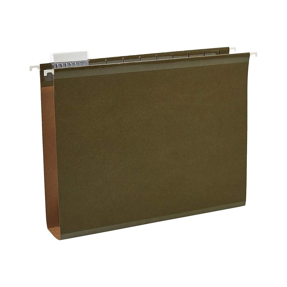 Amazon.com : Staples Reinforced Box-Bottom Hanging File Folders, Letter ...