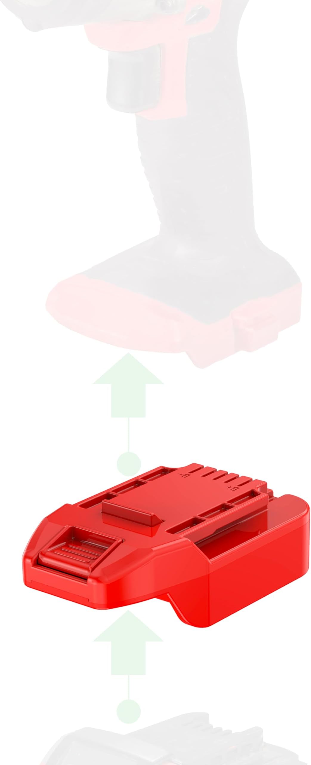 Amazon.com: NovaQuantic Adapter Upgrade for Bauer 20V Cordless Tools ...