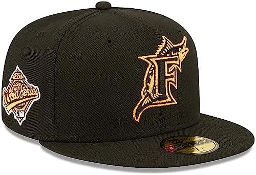 Miami Marlins World Series Miami Marlins 59FIFTY Neon Underground