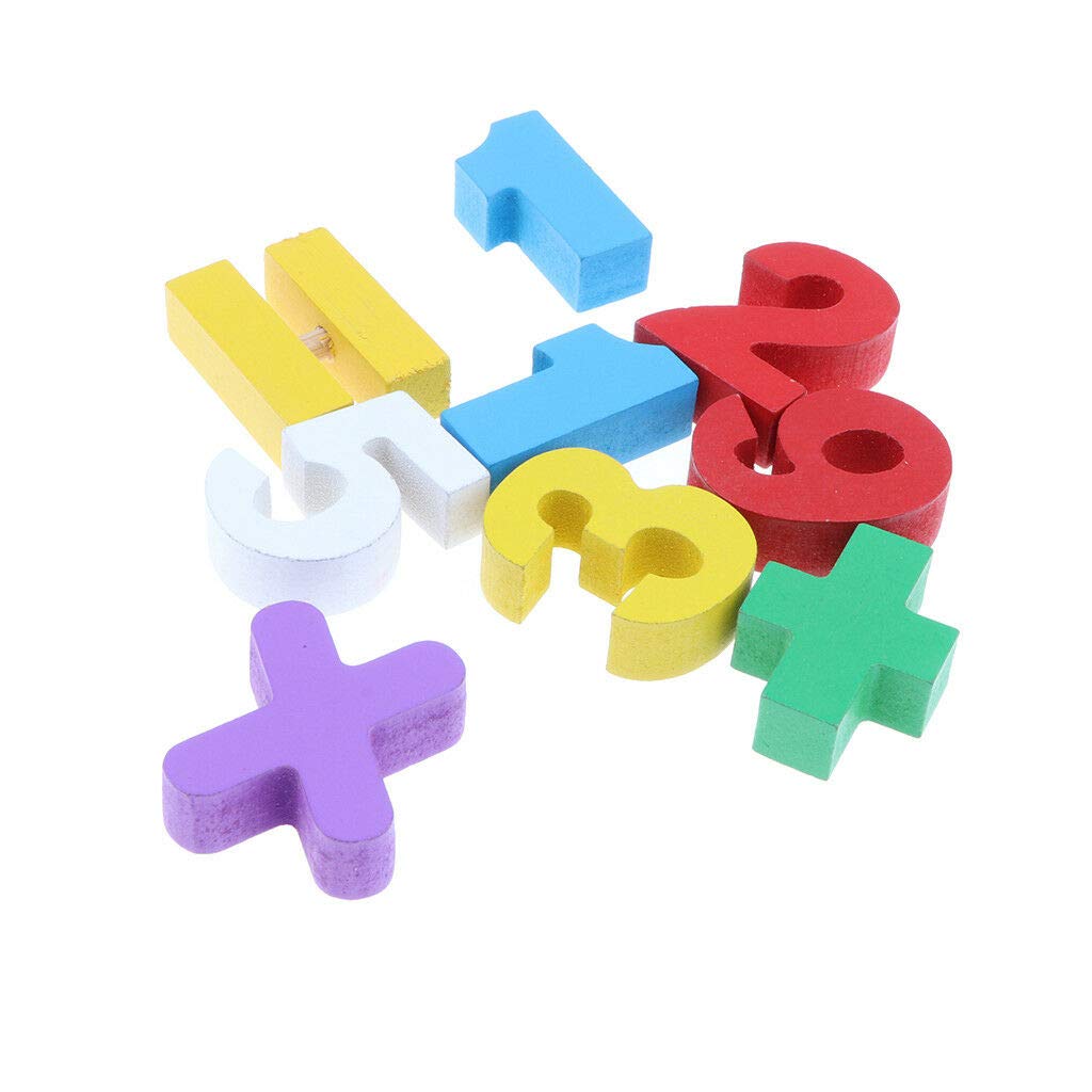 Kid/Baby Developmental Wooden Digital Math Learning Box Numbers ...
