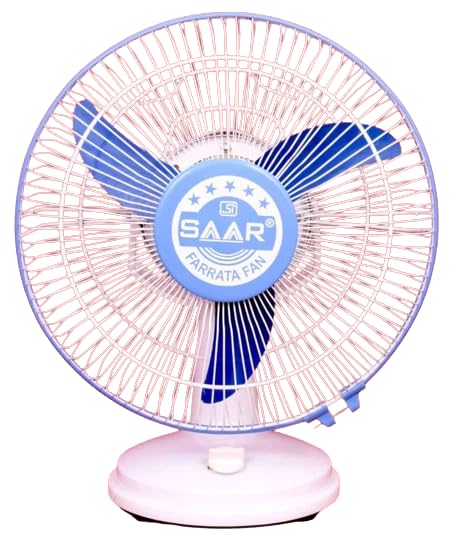 Buy SHRI BALAJI ELECTRONICS Rechargeable Table Fan Inbuilt LED Light ...