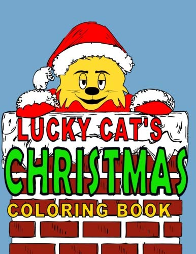 Lucky Cat's Christmas Coloring Book (Lucky Cat Coloring Books): Frady ...