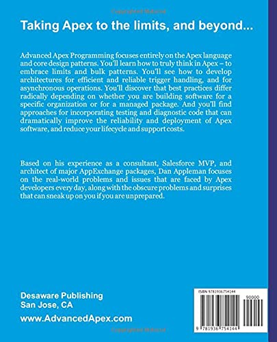 Advanced Apex Programming in Salesforce - Well-Architected.io