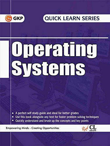 Quick Learn Series Operating System: GKP: 9789351449140: Amazon.com: Books