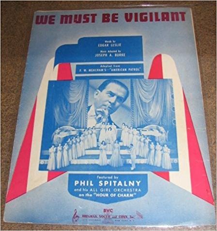 We Must Be Vigilant - Adapted From F W Meacham's "American Patrol ...