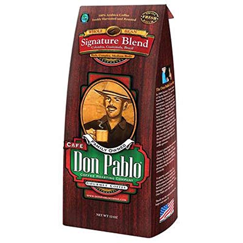 Amazon.com : Don Pablo Coffee Signature Blend Whole Bean, 12 oz ...