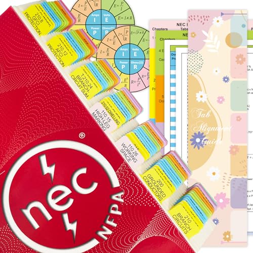 Snapklik.com : 2023 National Electrical Code (NEC) Book Tabs, 140 PCS ...