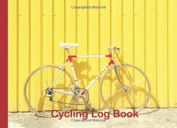Generic Cycling Log Book: 1 Year Planner, 8.25 x 6 Inches, Training Log ...