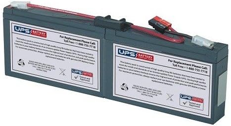 Amazon.com: RBC18 Compatible Replacement Battery Cartridge for APC ...