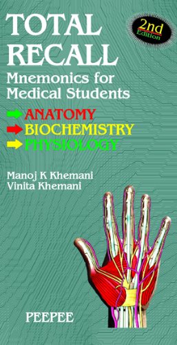 Amazon.in: Buy Total Recall: Mnemonics In Anatomy, Biochemistry, Phy ...