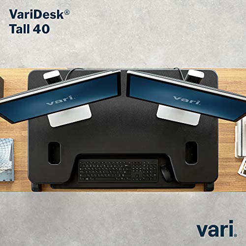 Snapklik.com : Vari VariDesk Tall 40 2-Tier Standing Desk Converter For ...