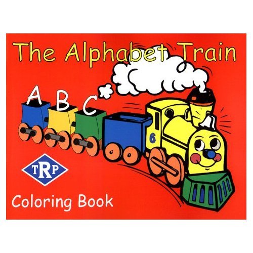 The Alphabet Train Coloring Book: Jaime F.M. Serensits: 9781931477093 ...
