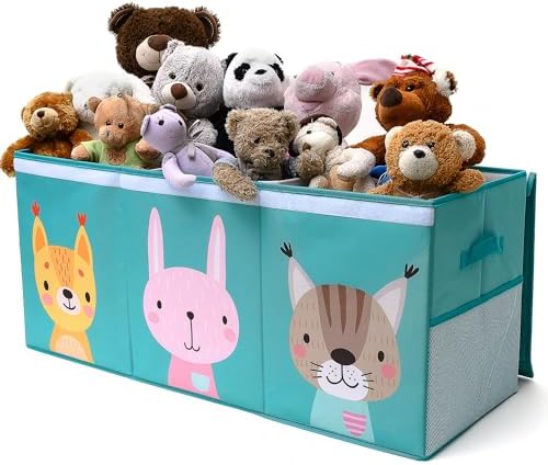 Amazon.com: SoftOwl Extra Large Toy Storage Organizer with Lid - Sturdy ...