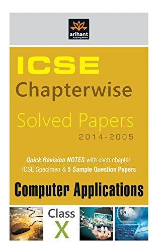 Amazon.in: Buy ICSE Chapterwise Solved Papers (2014-2005) Computer ...