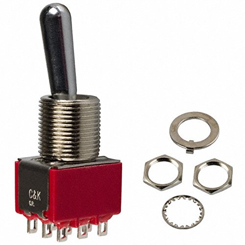 C & K Components Toggle Switch, 3Pdt, 5A, 120Vac - 7301TZQE: Electronic ...