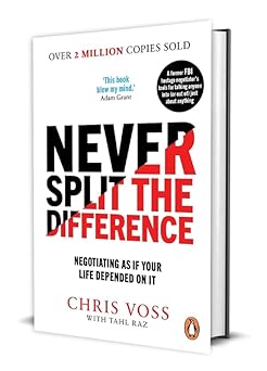 Never Split the Difference book Paperback Edition: Chris Voss: Amazon ...