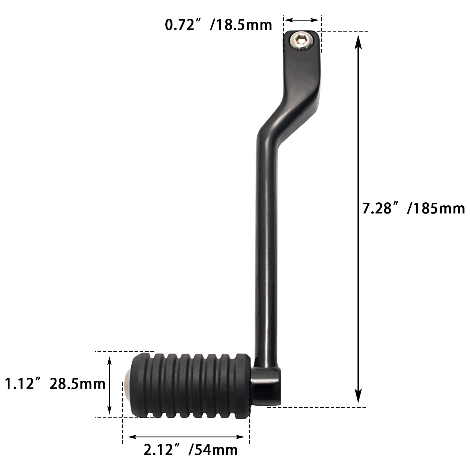 Snapklik.com : Heel Shifter Lever,Rear Shifter Peg For Harley 1986-2017 ...