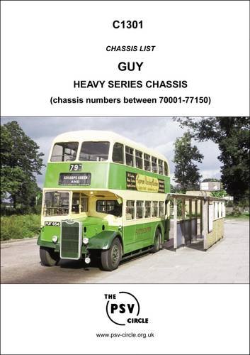 Chassis List - Guy Heavy Series Chassis (Chassis Numbers Between 70001 ...