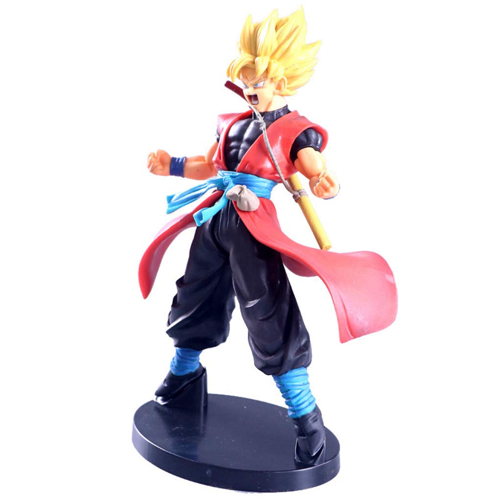 Buy JNTM Anime Static Figure Dragon Ball Z Goku Super Saiyan Comic ...