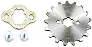 Amazon.com: DSparts 17T Teeth 20mm 428 Chain Front Sprocket Cog Fit 110cc 125cc 140cc PIT PRO ...