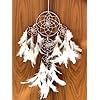 Rooh Dream Catcher ~ White and Brown 4 Tier ~ Handmade Hangings for ...