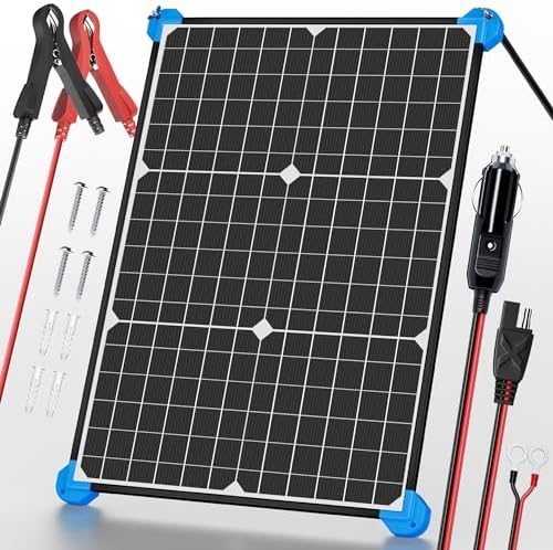 POWOXI 30W 12V 30W Waterproof Solar Panel Kit Car Battery 30W Solar ...