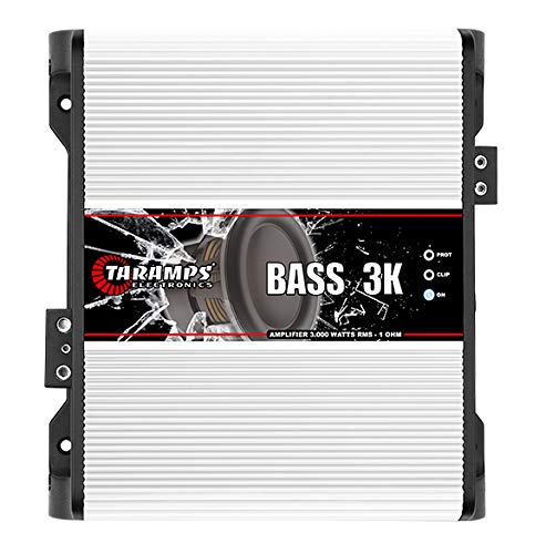 Amazon.com: Taramp's Bass 3K - 1 Channel 3000 Watts RMS Ohm Car ...