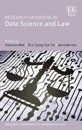 Amazon.com: Research Handbook in Data Science and Law (Research ...