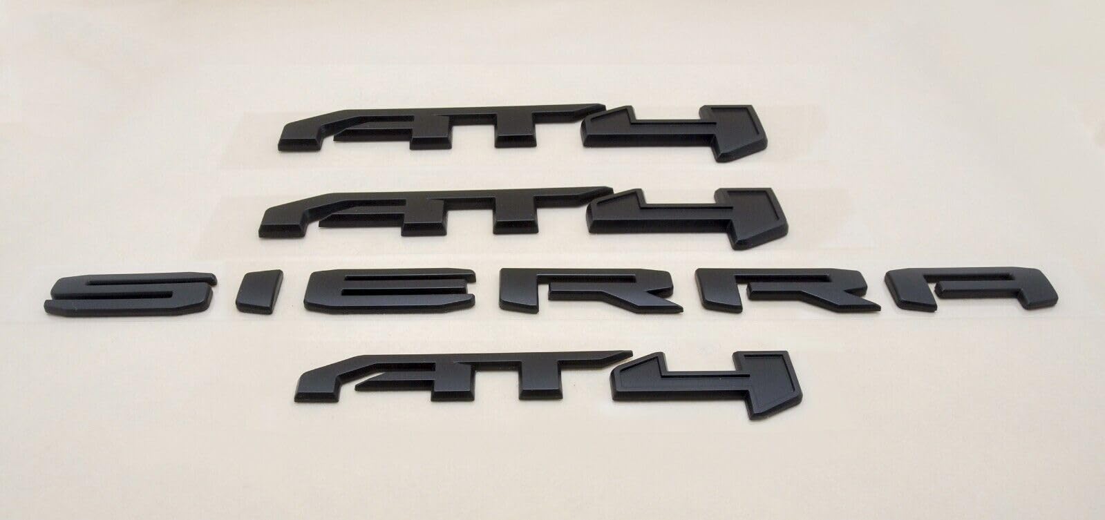 Amazon.com: 4PCS Kits AT4 Overlay Emblem Badge Sticker Sierra ...