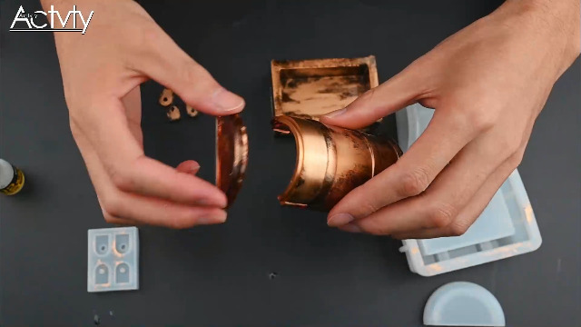 Watch Treasure Chest Box Resin Silicone Mold with Hasp Lock on Amazon Live