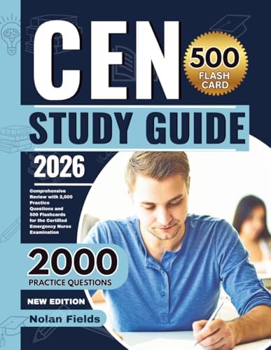CEN Study Guide 2026: Comprehensive Review with 2,000 Practice ...