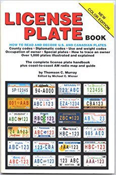 License Plate Book: Murray, Thomas C.: 9780962996207: Amazon.com: Books