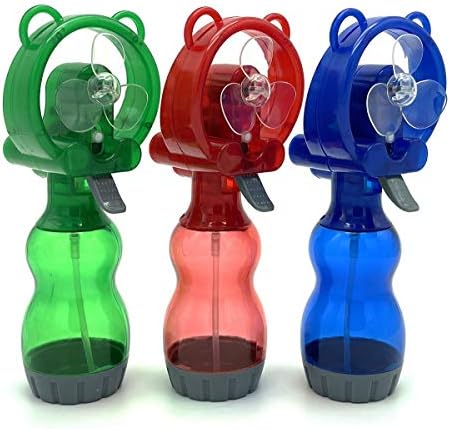 Amazon.com: O2cool 8101 Deluxe Battery-operated Handheld Water-misting ...