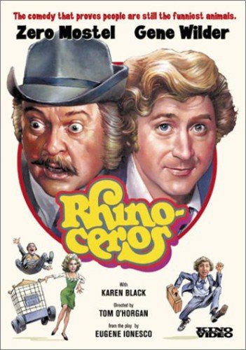 Amazon.com: Rhinoceros : Zero Mostel, Gene Wilder, Karen Black, Joe ...