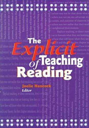 Amazon.com: The Explicit Teaching of Reading: 9780872072534 ...