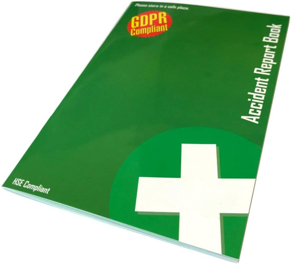 A4 Accident Report Book, 2 Part (Duplicate) : Amazon.co.uk: Stationery ...