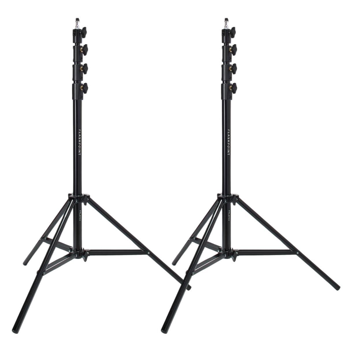 Amazon.com: Flashpoint 2X Pro Air-Cushioned Heavy-Duty Light Stand (Red ...