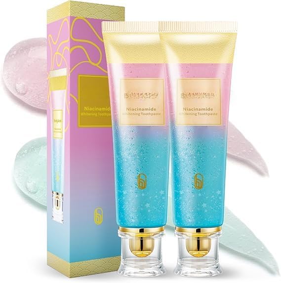 Buy ELOXA Niacinamide Whitening Toothpaste (2-Pack) – Gentle Natural ...