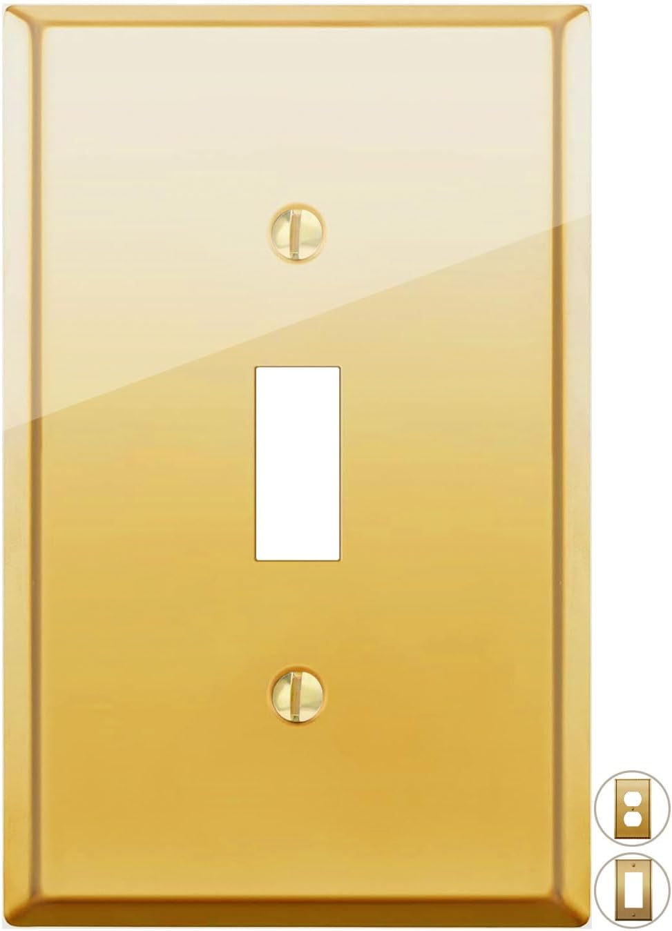 Rio Salto BRASS Signature Collection Midsize Polished Gold Toggle Light ...
