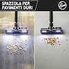 HOOVER HF2 Aspirapolvere senza fili Ultraleggero, POWERTIME 500, compattazione polvere per ...