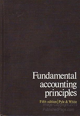 Fundamental Accounting Principles : Pyle; White; Larson; Zin: Amazon ...