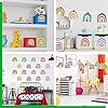 Amazon.com: 60 PCS Rainbow Cutouts, 10 Designs Colorful Bulletin Board ...